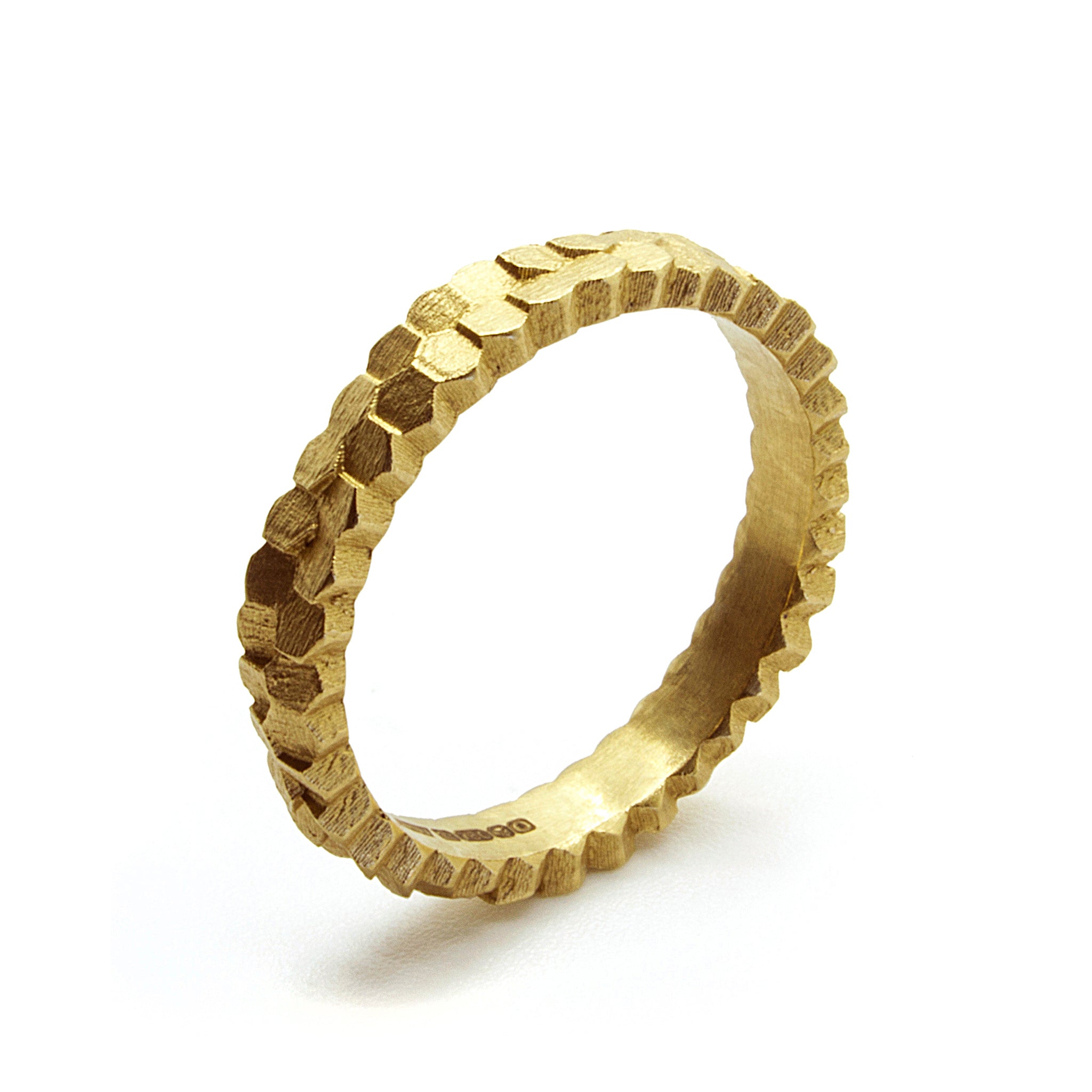 Double Hex Ring with 18 diamonds – Jo Hayes Ward