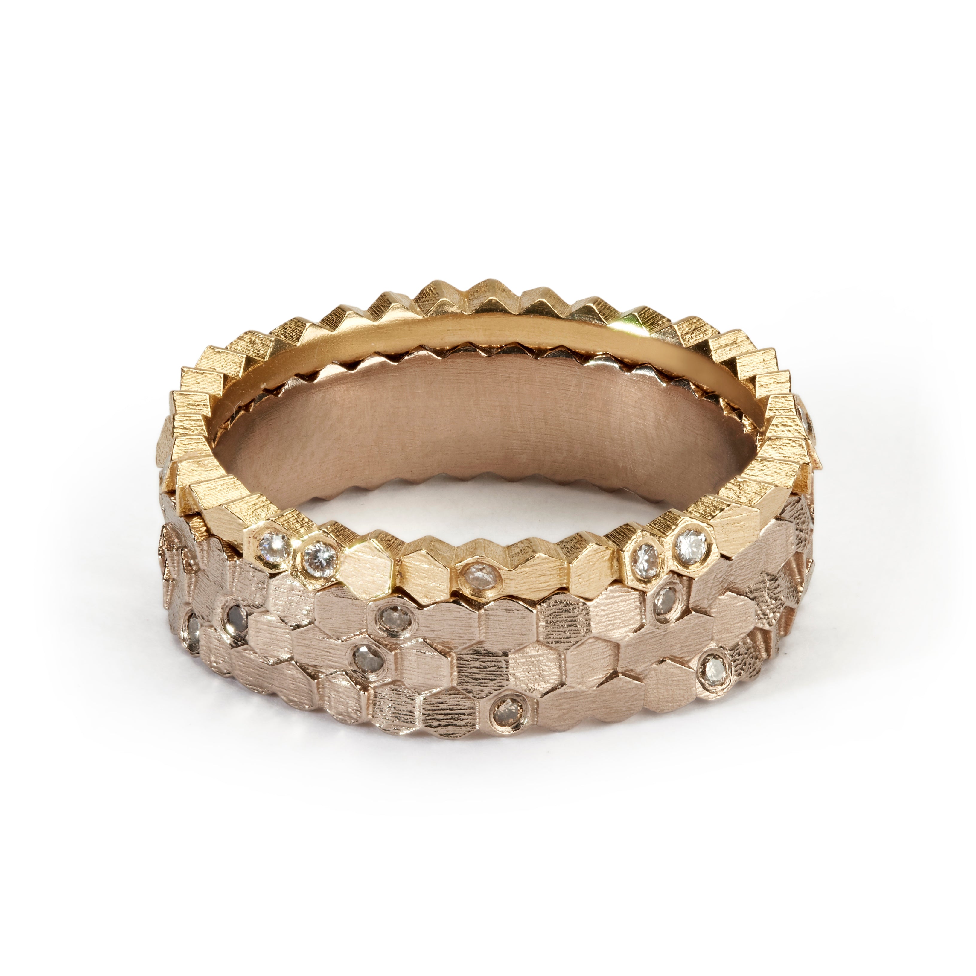 Triple hex ring 18ww – Jo Hayes Ward